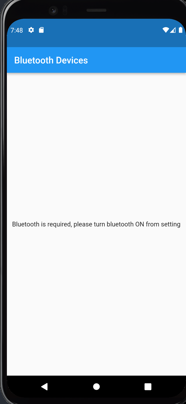 Github Suhail7cb Flutter Ble Example Flutter Project To Show All The Available Ble Devices