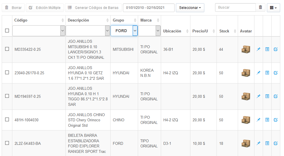 Datatable column wise search filter in CodeIgniter · Issue #3109 · opensourcepos/opensourcepos ...
