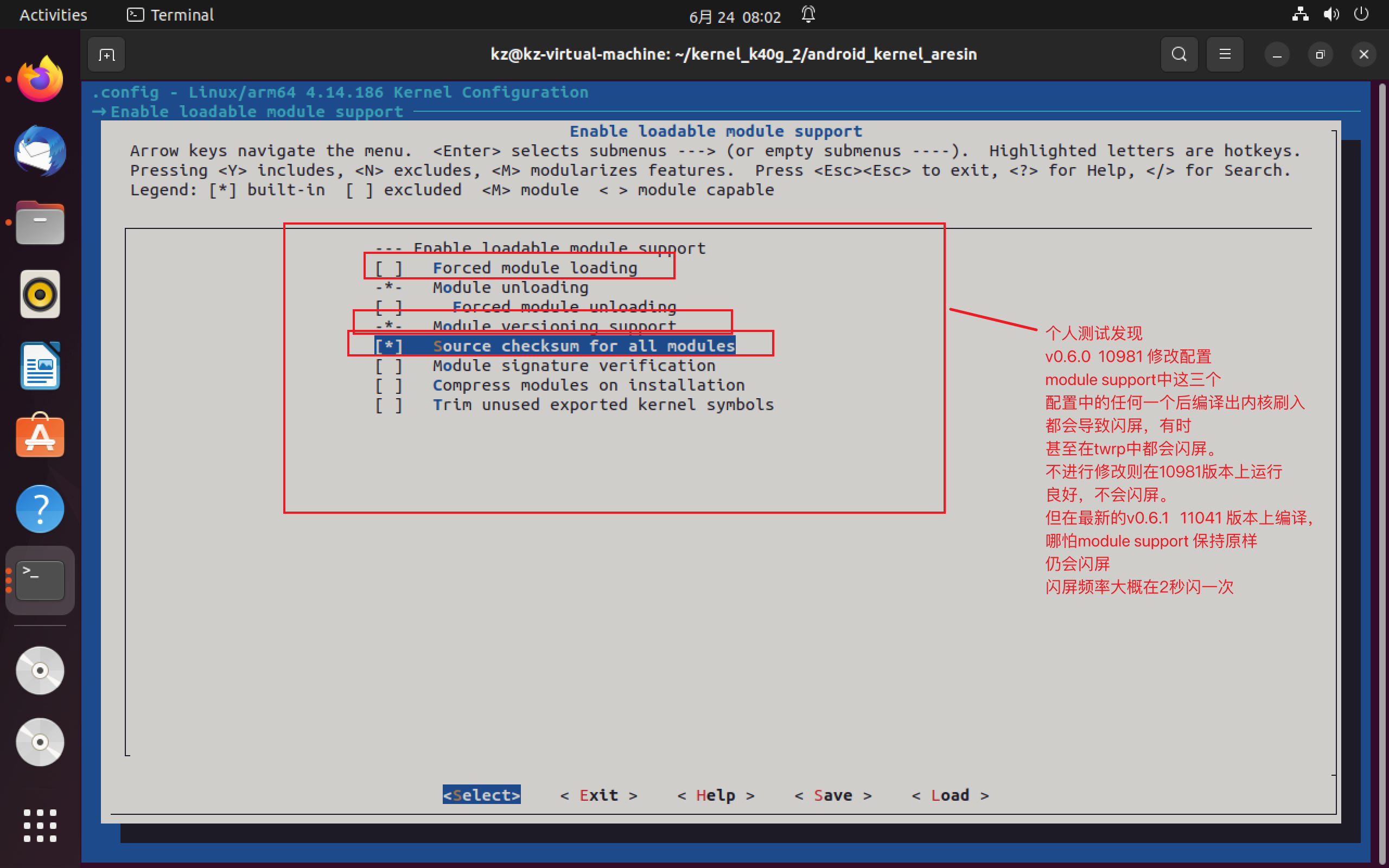 redmi k40g 内核4.1.4.186 使用手动修改内核源码的方式 更新到0.6.1后屏幕闪烁的问题 · Issue #683 · tiann/KernelSU · GitHub