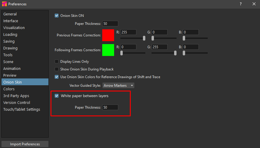 White paper between columns · Issue #3875 · opentoonz/opentoonz · GitHub