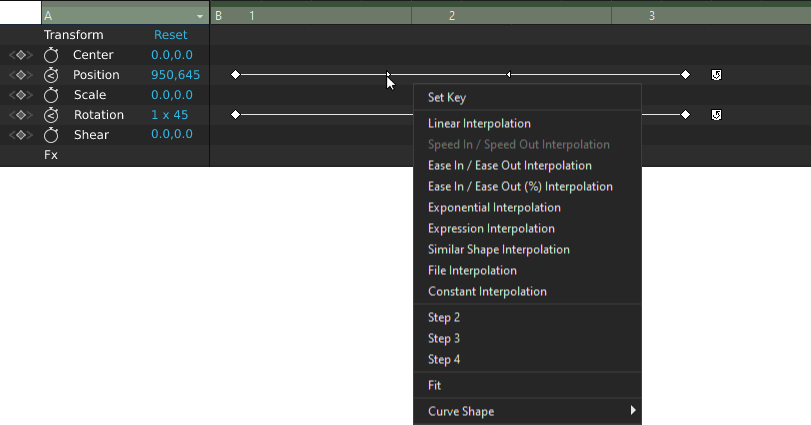 Dropdown panel like in After Effects to edit keyframes · Issue #4623 · opentoonz/opentoonz · GitHub