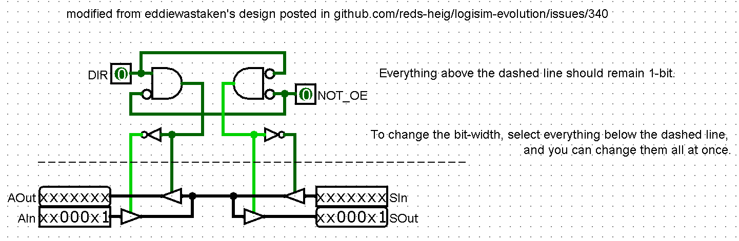 A workaround for bidirectional/inout pins · logisim-evolution logisim-evolution · Discussion ...