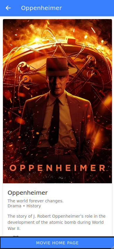 GitHub - sushnag22/Cine-Reel: Ionic Angular app that displays an infinite scrollable list of ...