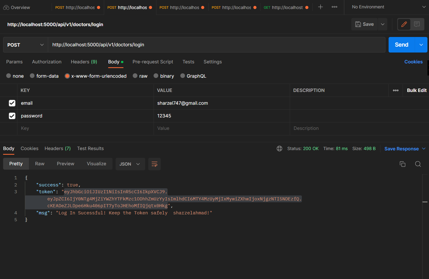 GitHub - Jyoti-Yadav-197925/HospitalAPI