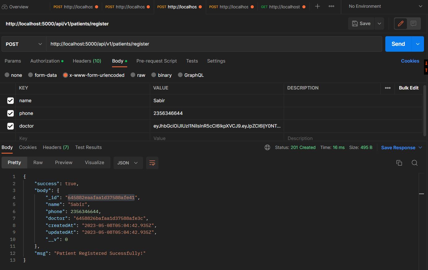GitHub - Jyoti-Yadav-197925/HospitalAPI
