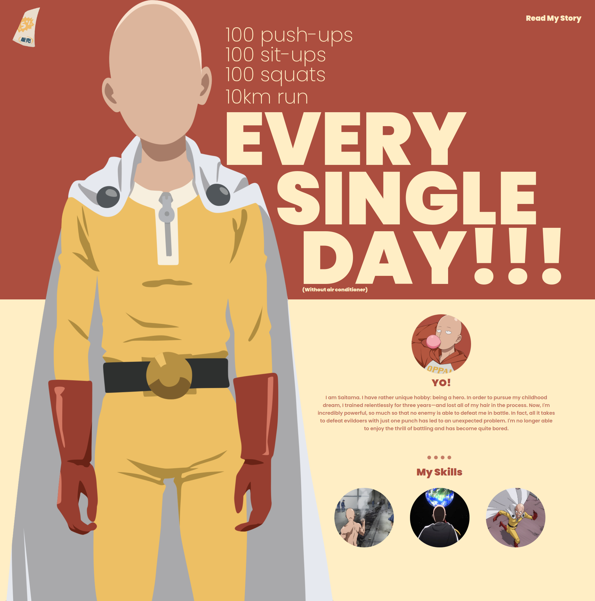 GitHub - BerhanBarhun/saitamaCV