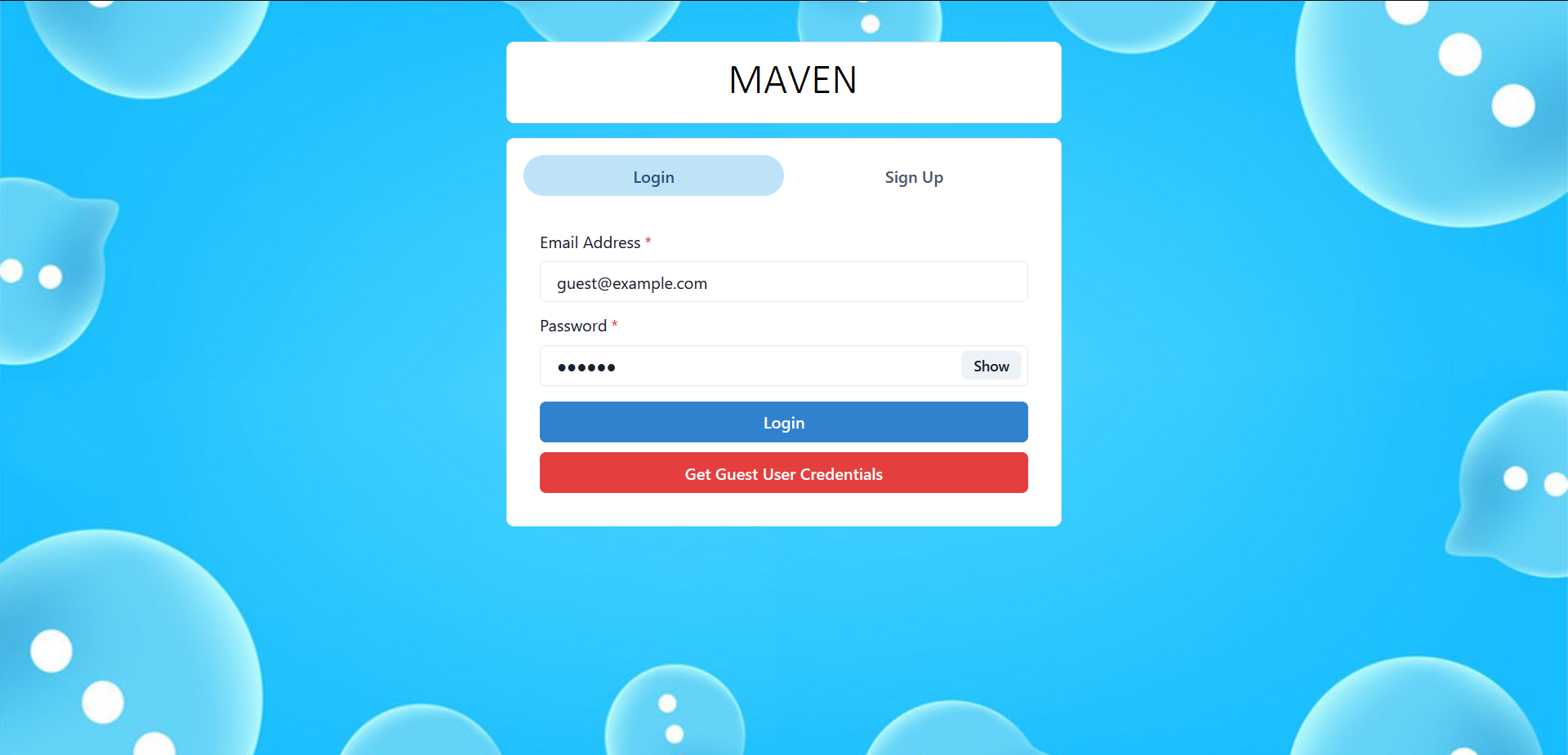 GitHub - shreyamoily/MERN-chat-app: Maven is a full stack chat app which uses Socket.io for real ...