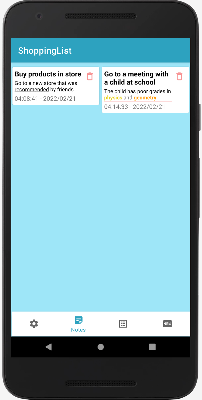 GitHub - Dmitrii1110/ShoppingList: The app "Shopping List + Notes" for ...