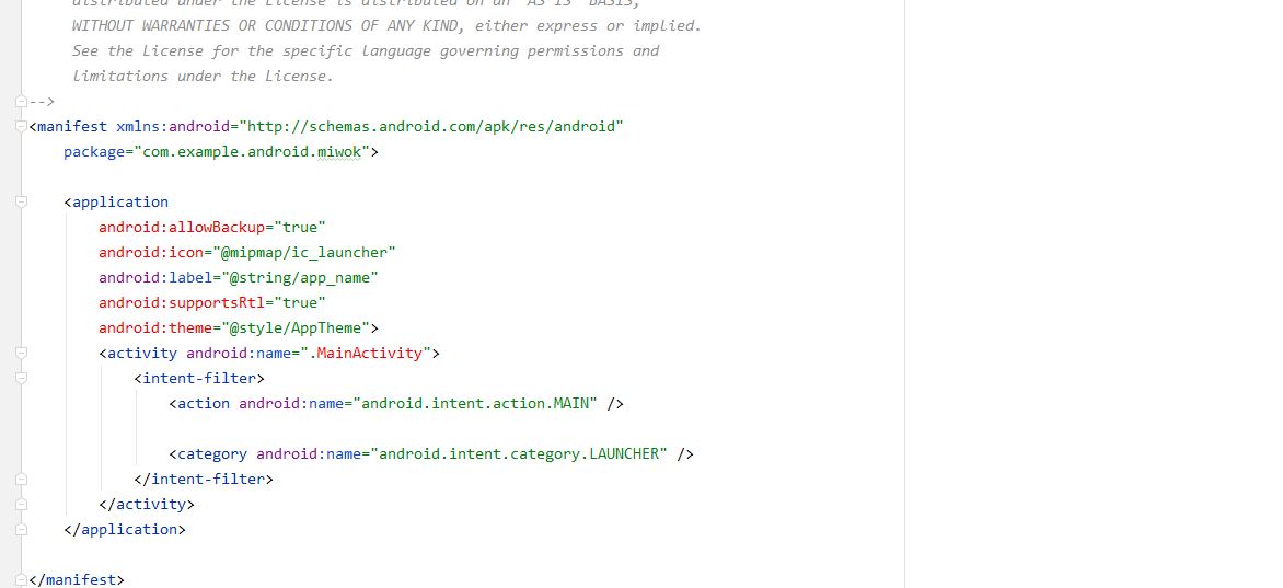 Unable to start Gauge · Issue #219 · udacity/ud839_Miwok · GitHub