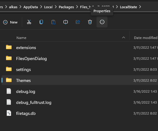 Properties bottom · Issue #8678 · files-community/Files · GitHub