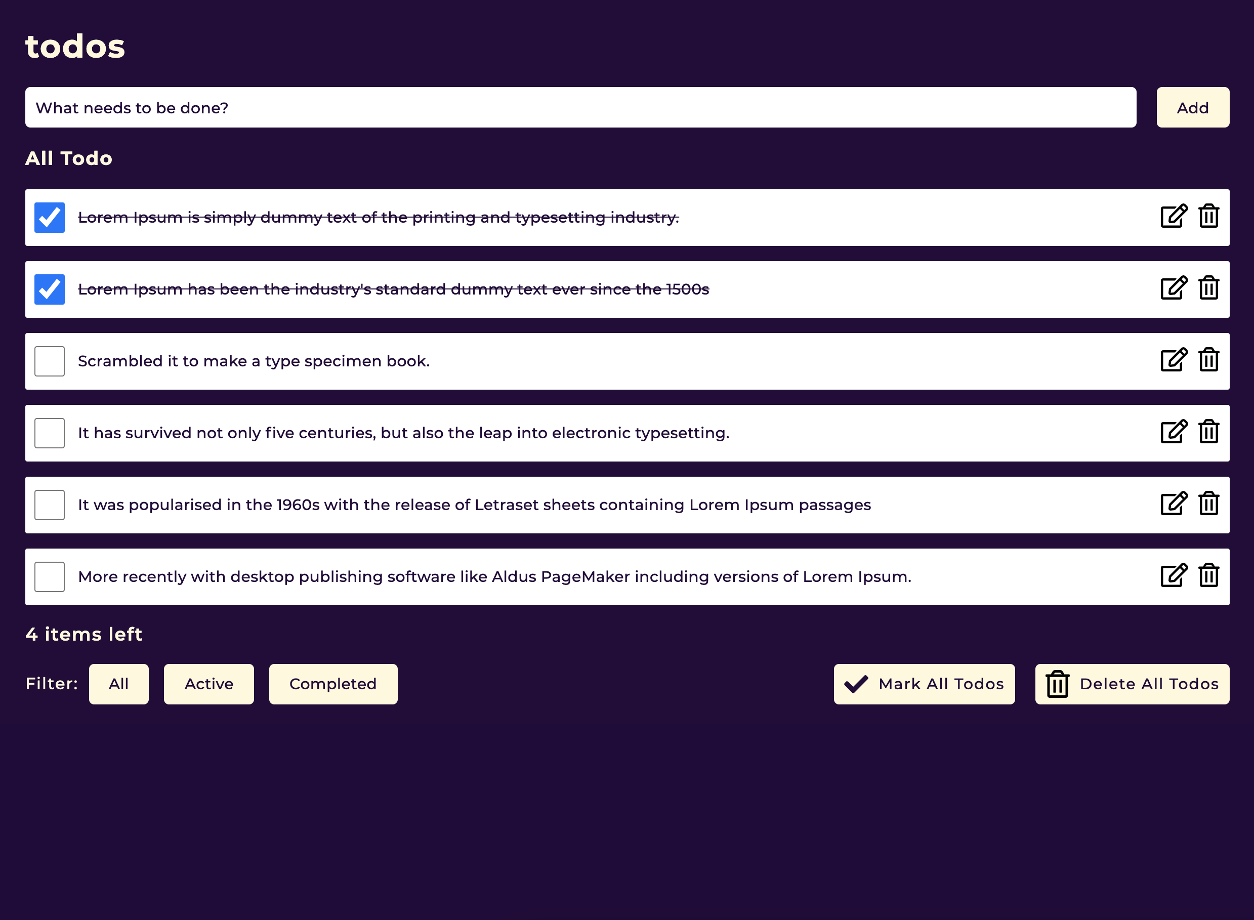 Github Farukipekcom Todos