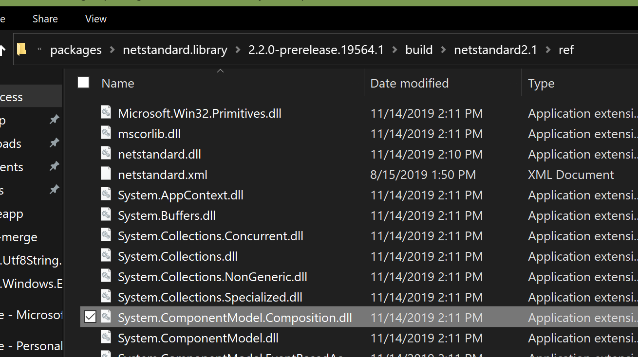 Consider harvesting S.CM.Composition and S.R.DispatchProxy for netstandard2.x · Issue #34253 ...