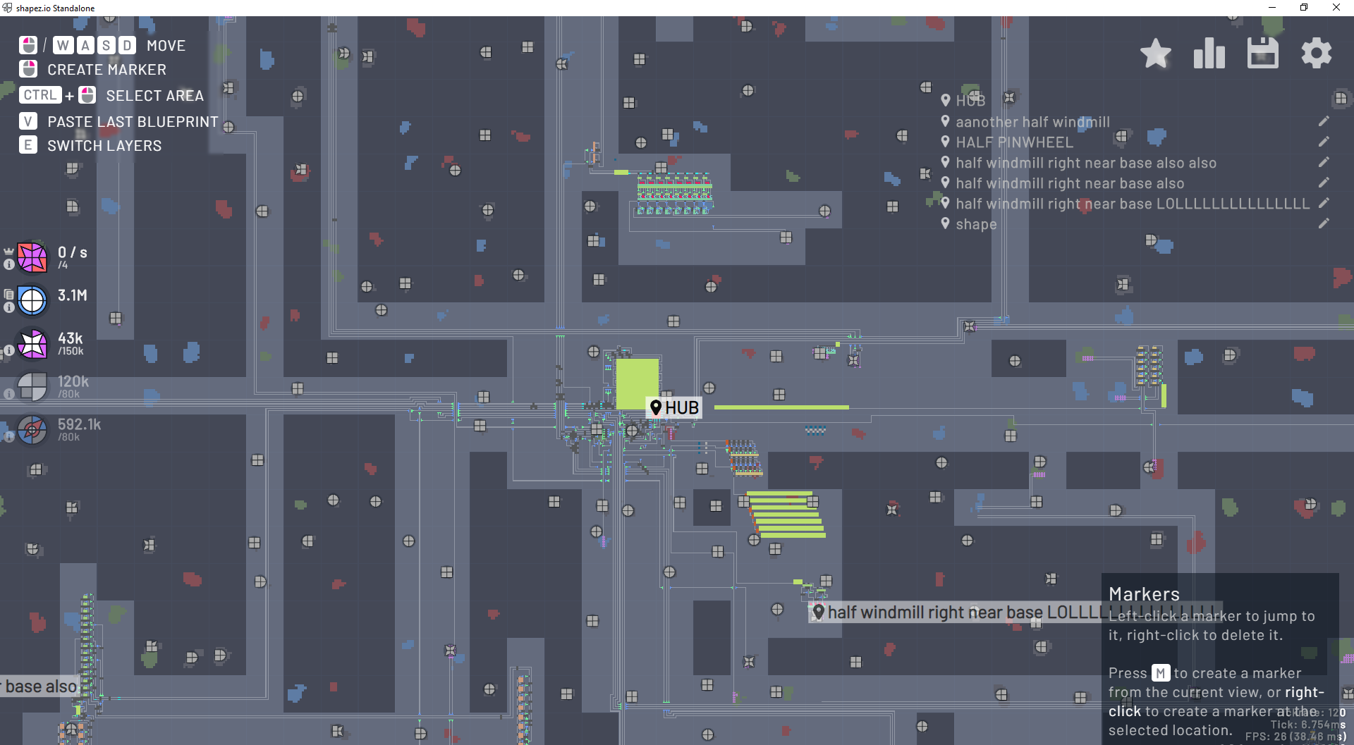lag and performance · Issue #987 · tobspr-games/shapez.io · GitHub