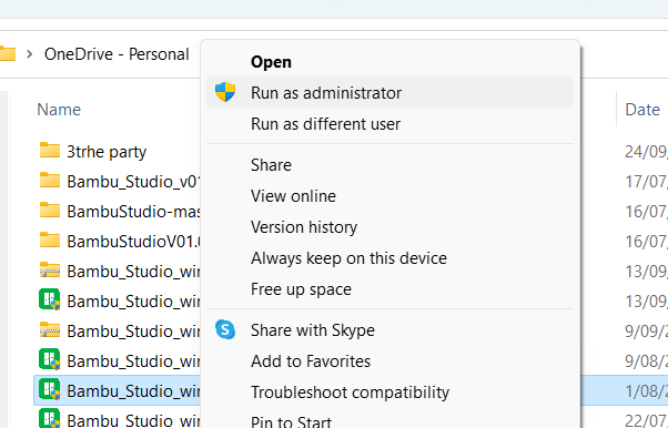no video feed in bambu studio - "Missing BambuSource component ...