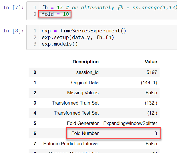 fold number input does not work · Issue #1857 · pycaret/pycaret · GitHub