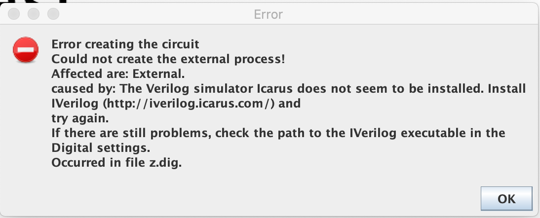 iverilog path for external component · Issue #593 · hneemann/Digital · GitHub