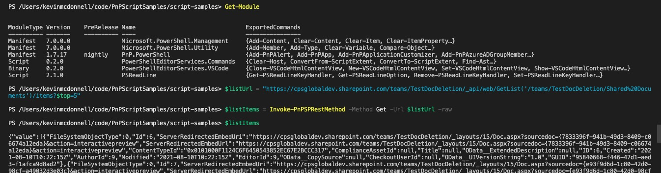 [BUG] - '@odata.nextLink' in Invoke-PnPSPRestMethod not returning values · Issue #990 · pnp ...