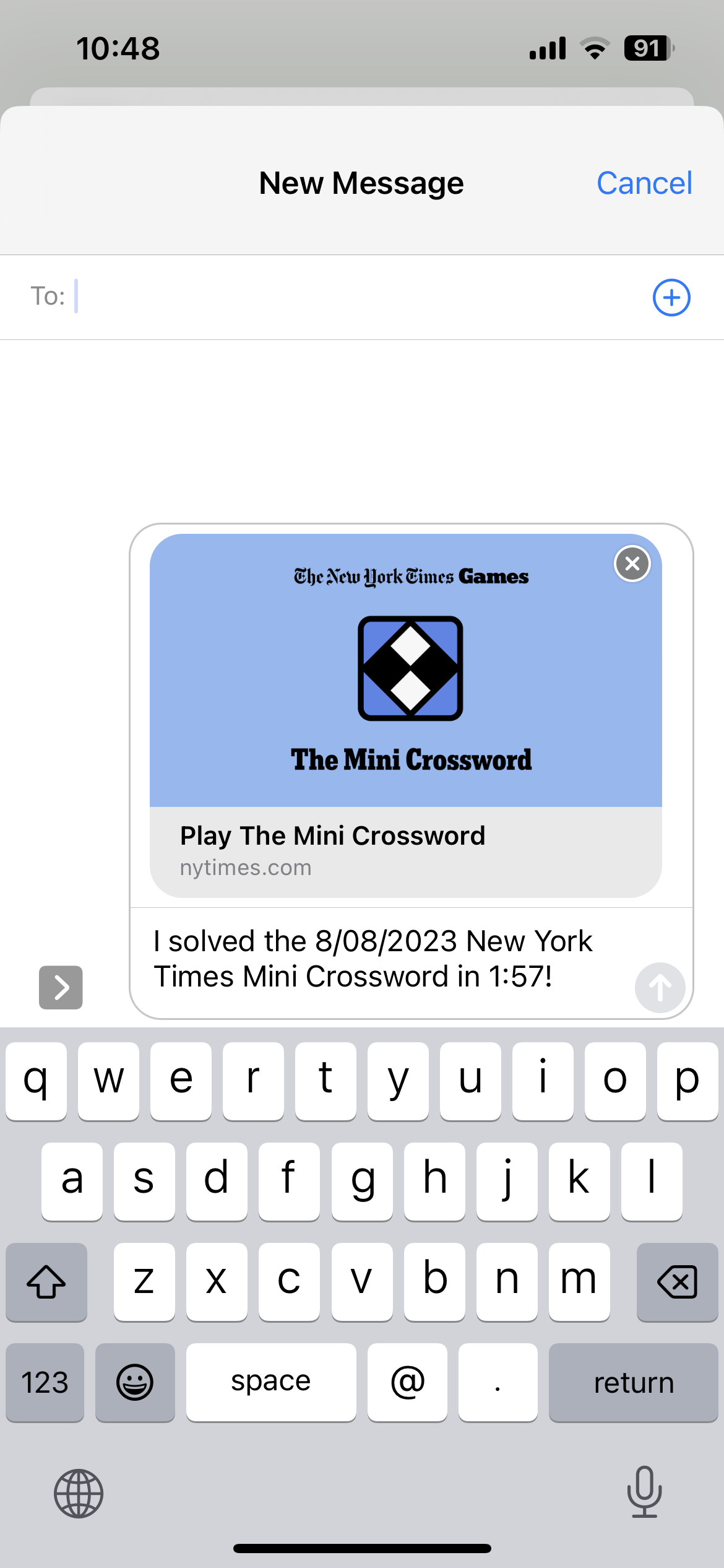 Share Sheet results in different information in Signal than in iMessage · Issue #5641 ...