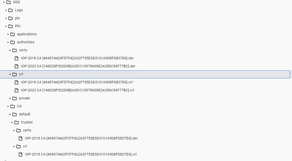 Calling Createcacertificateasync In Certificategroup Of Gds Global Discovery Server Does Not