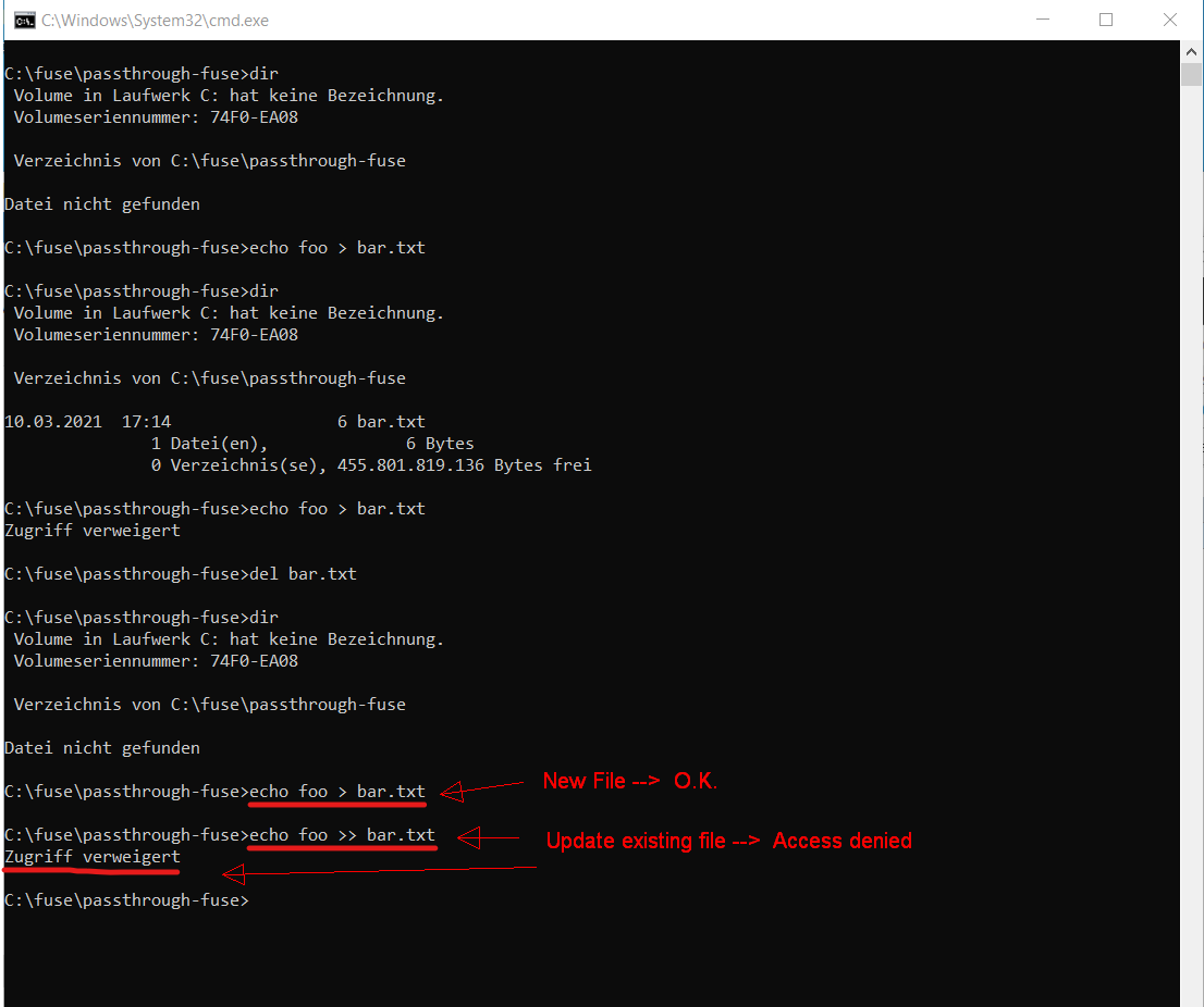 passthrough-fuse - Access denied on update of files (Windows 10) · Issue #354 · winfsp/winfsp ...