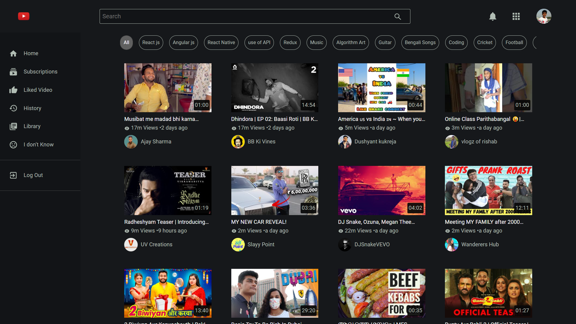 GitHub - VanshajPoonia/mewtube