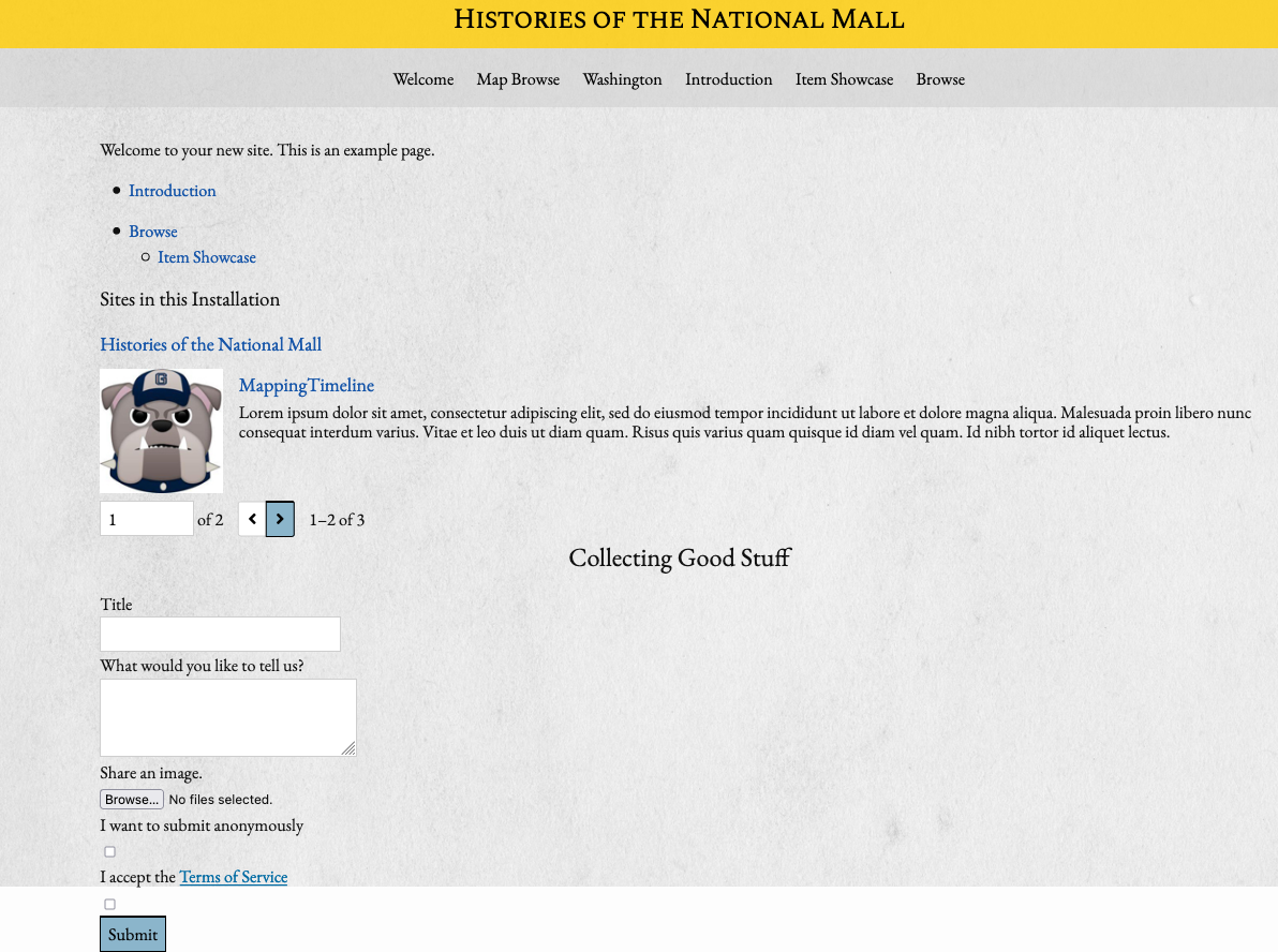 Collecting form styling · Issue #11 · omeka-s-themes/papers · GitHub