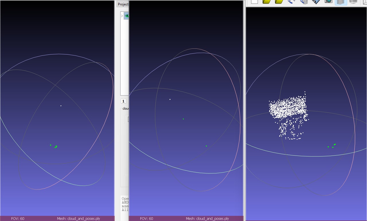 check the correspondence of two point clouds · Issue #2125 · openMVG/openMVG · GitHub