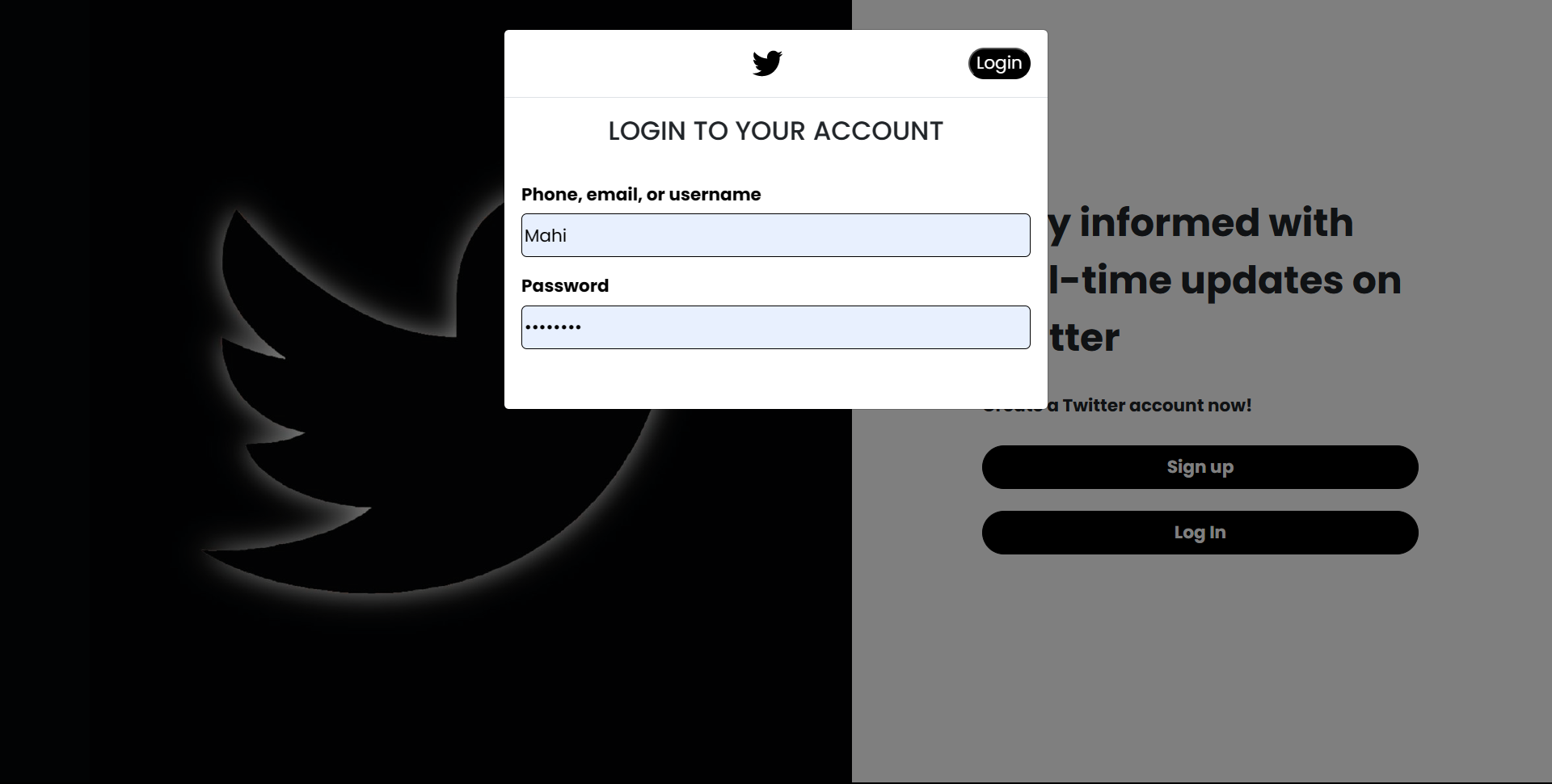 GitHub - mahletseleshi/Twitter_Django