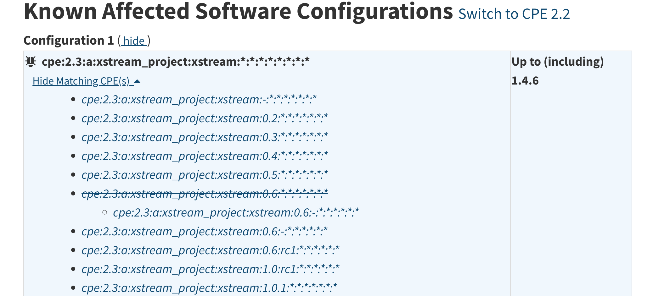 CVE-2022-23106 update has removed a relevant version · Issue #886 · google/osv.dev · GitHub