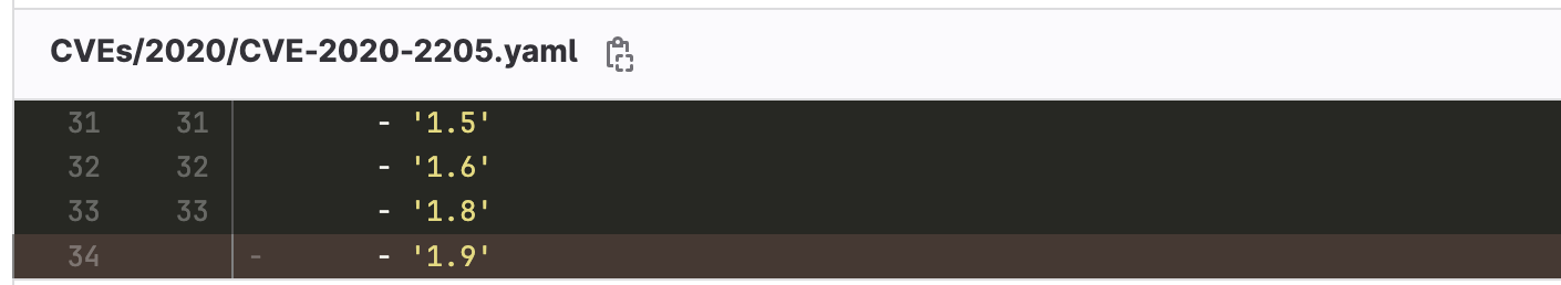 CVE-2022-23106 update has removed a relevant version · Issue #886 · google/osv.dev · GitHub