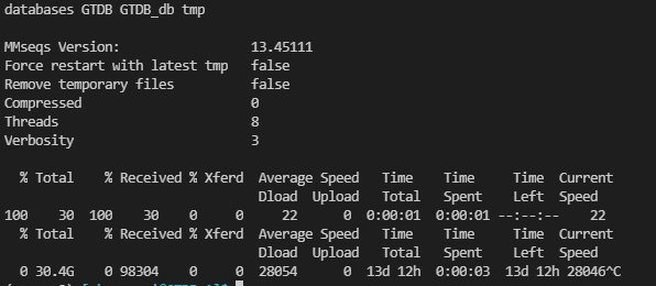 database download is quite slow · Issue #542 · soedinglab/MMseqs2 · GitHub