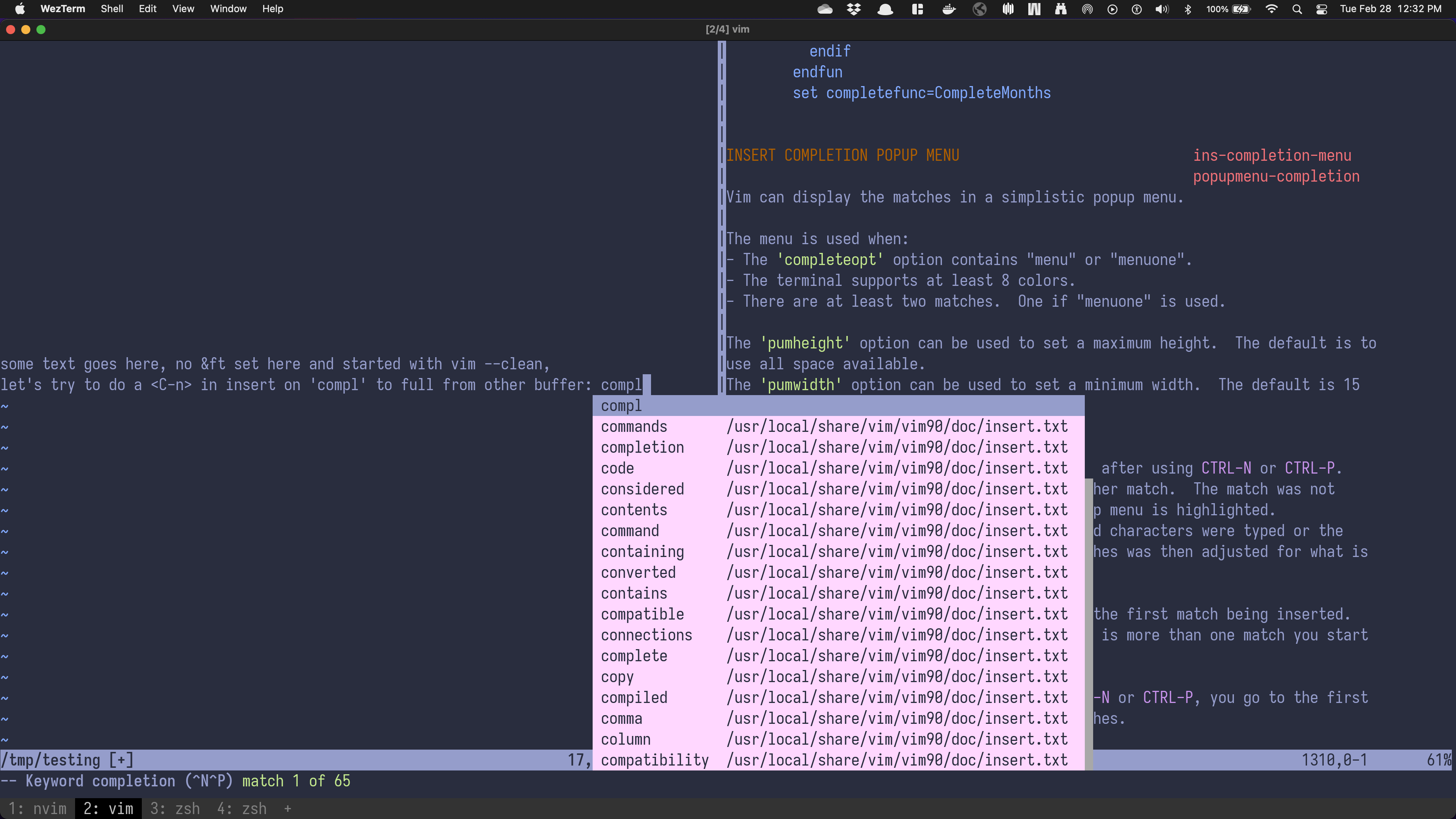 Request option to limit pmenu display area to current window boundaries · Issue #12086 · vim/vim ...