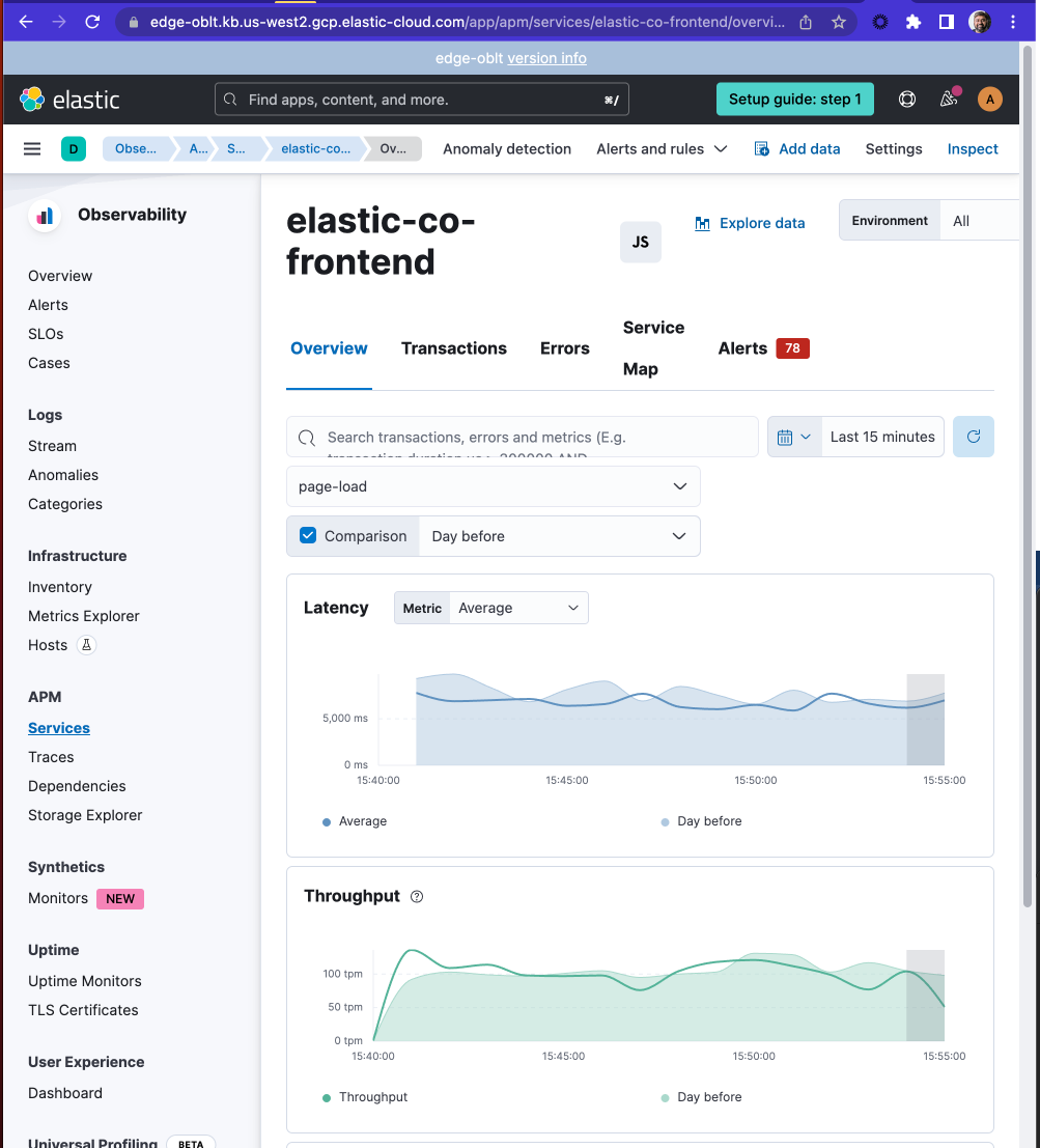 [APM] Service Name on Service Overview wraps badly when technical preview badge is present ...