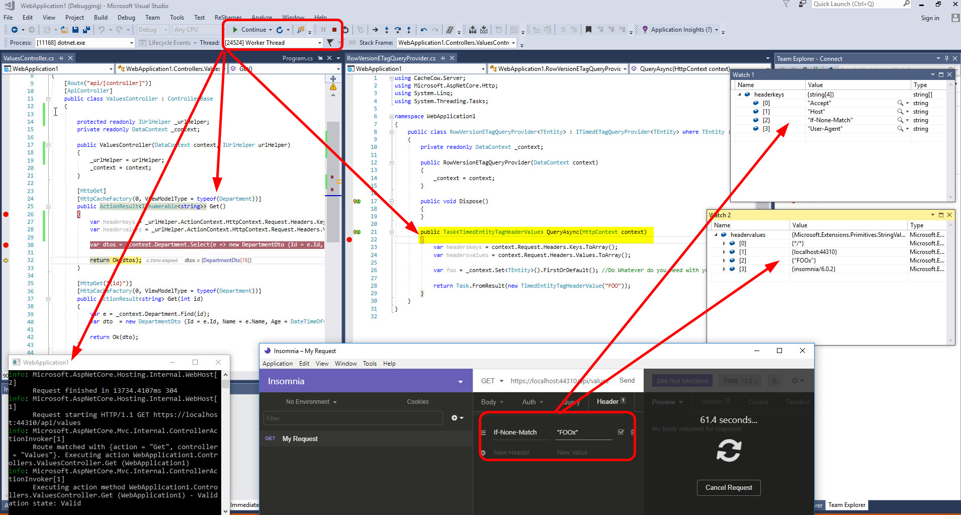 public async Task QueryAsync(HttpContext context) is not executed · Issue #224 · aliostad ...