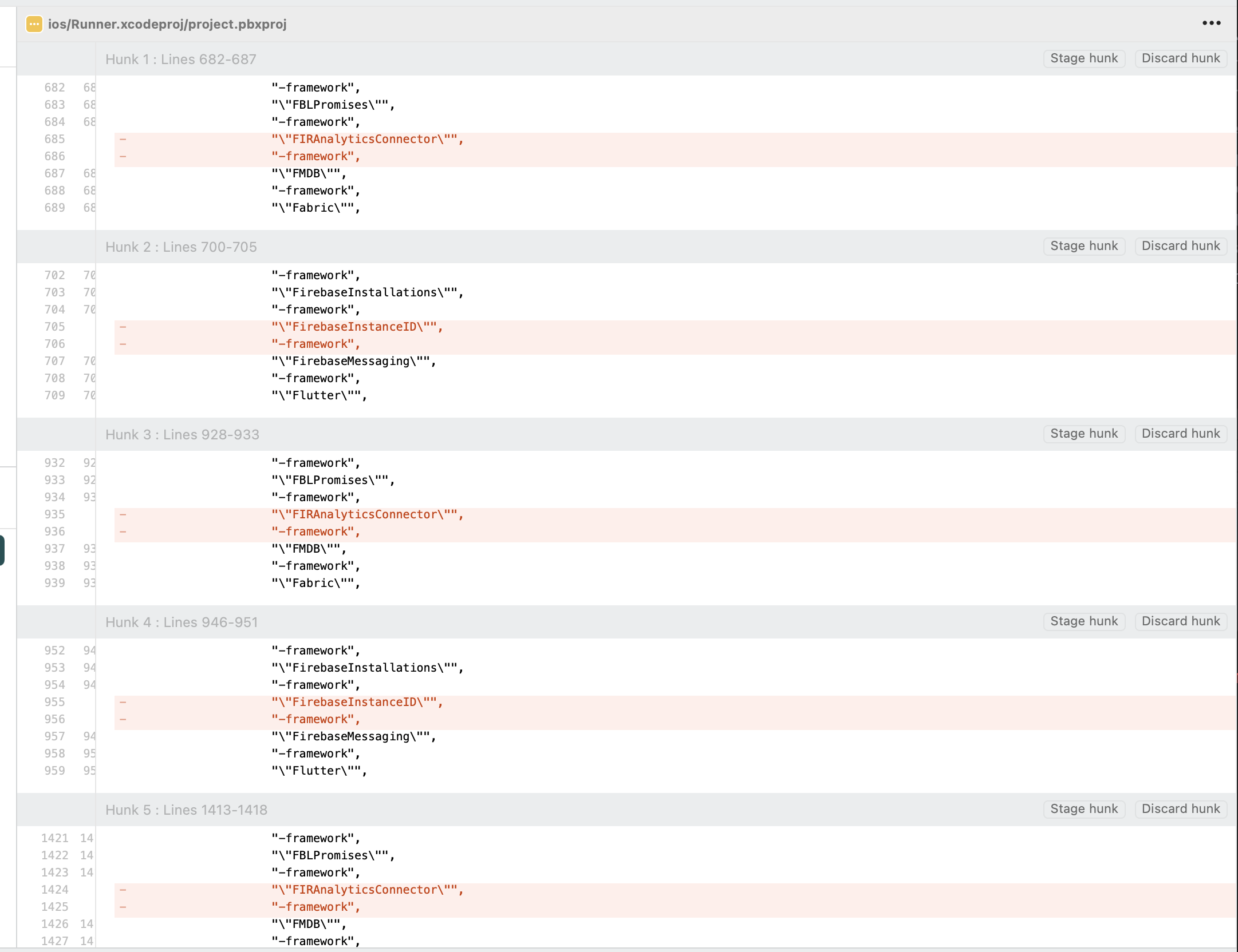 Flutter project fail to build on iphone , the error message is "ld: library not found for ...