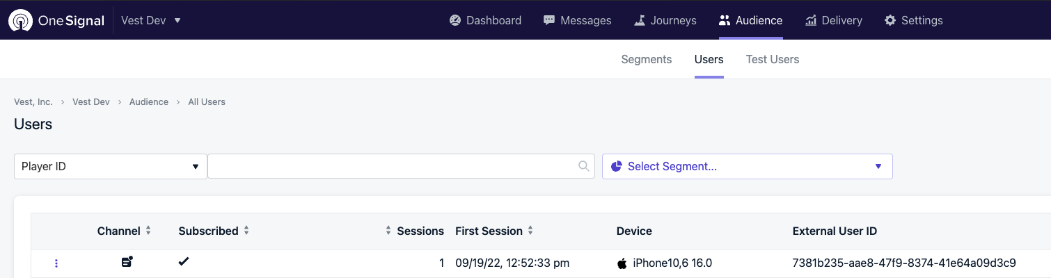 [Bug]: External User Id is not being set in production · Issue #123 · OneSignal/onesignal-expo ...