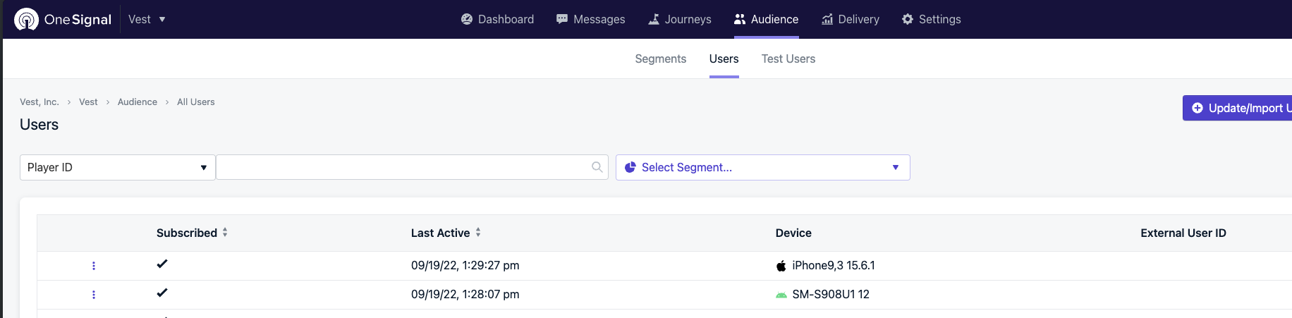 [Bug]: External User Id is not being set in production · Issue #123 · OneSignal/onesignal-expo ...