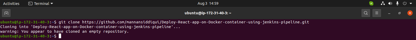 Github Mannansiddiquideploy A React App On A Docker Container Using A Jenkins Pipeline