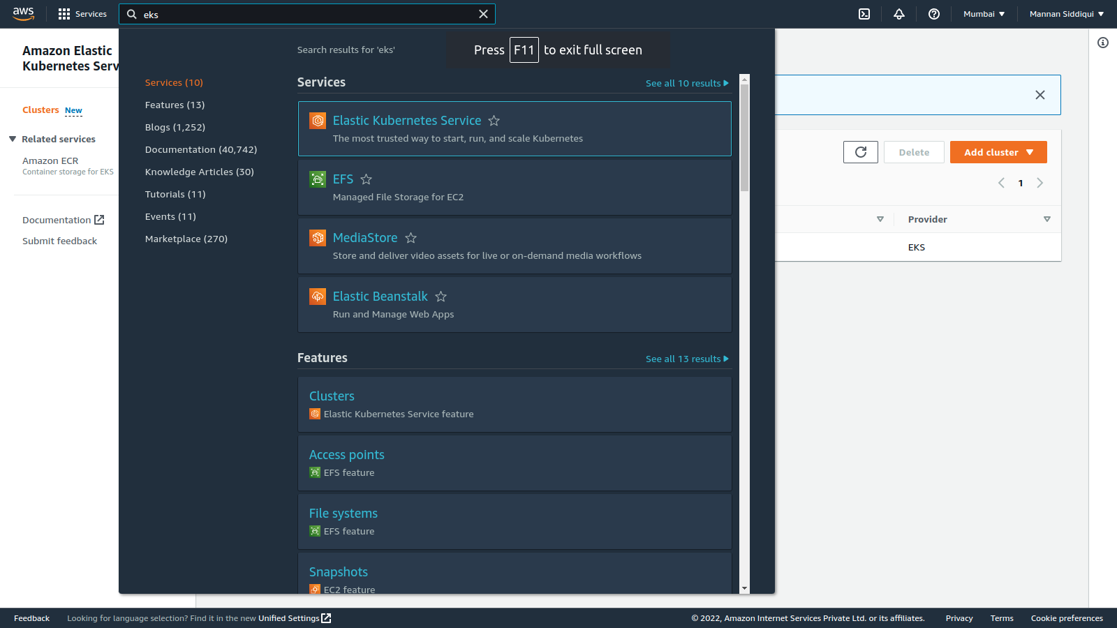 GitHub - mannansiddiqui/AWS-managed-EKS-cluster