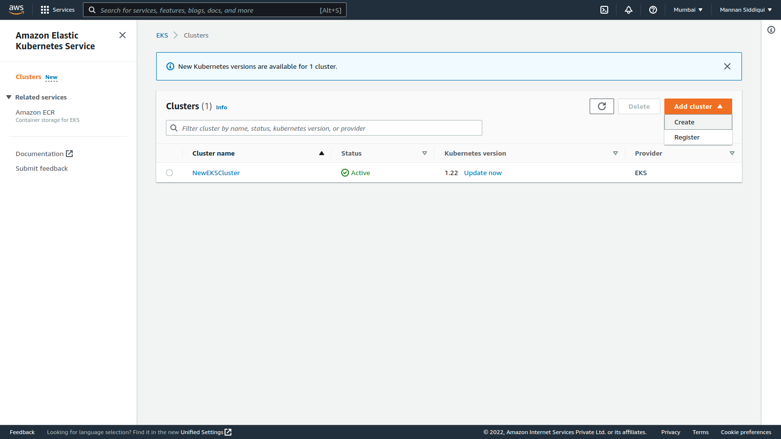 GitHub - Ong-DevOps-Team/AWS-managed-EKS-cluster: AWS-managed-EKS-cluster