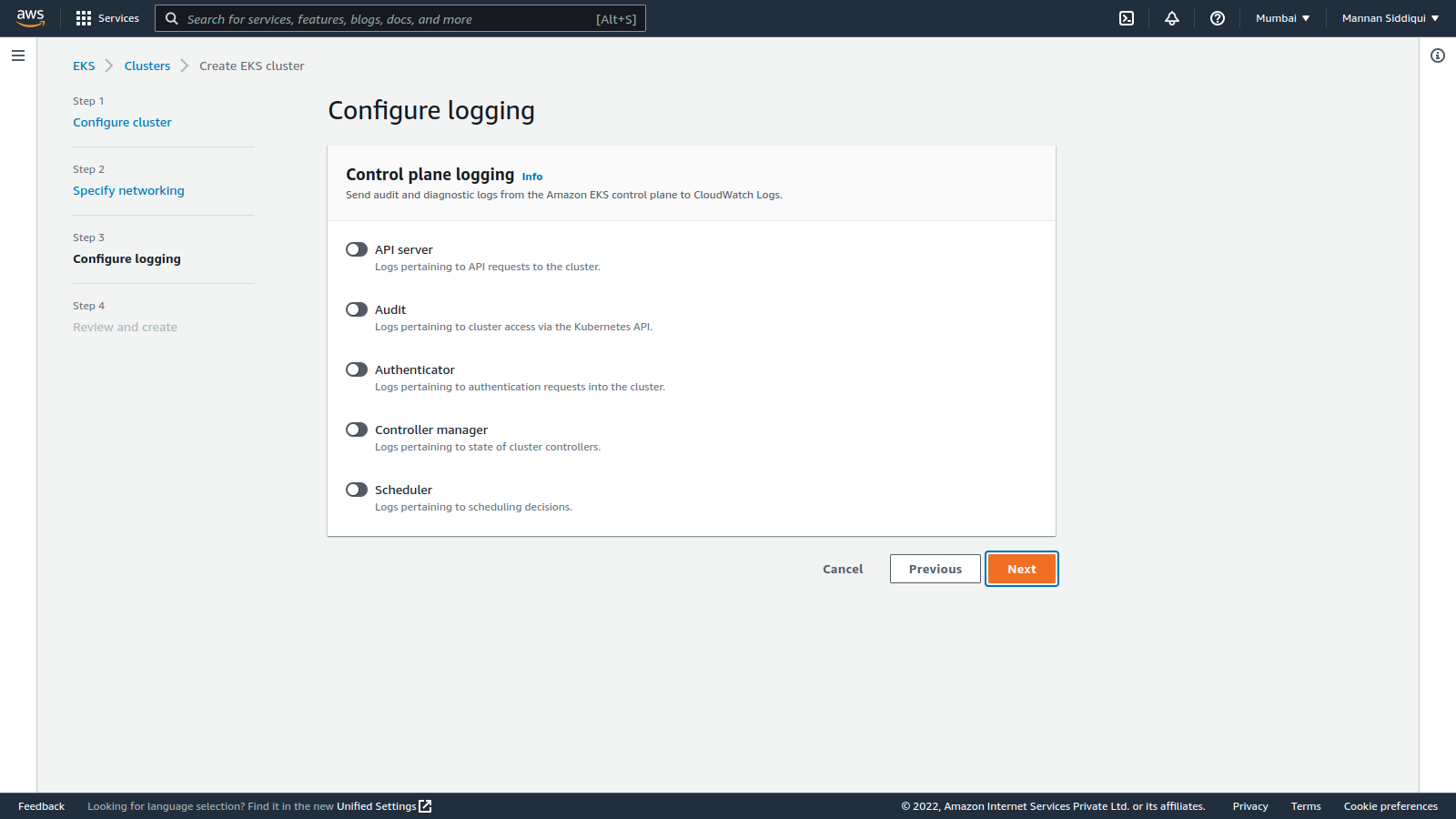 GitHub - mannansiddiqui/AWS-managed-EKS-cluster