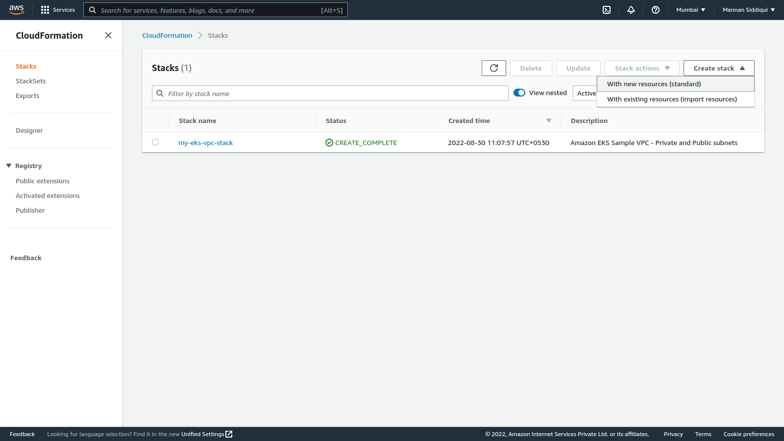 GitHub - Ong-DevOps-Team/AWS-managed-EKS-cluster: AWS-managed-EKS-cluster