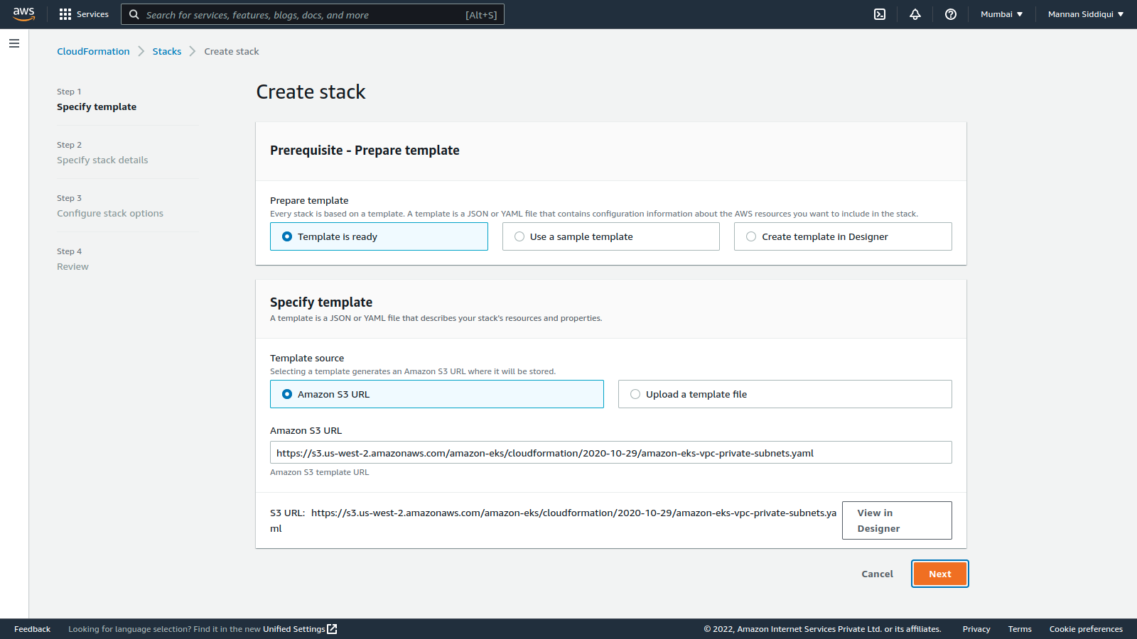 GitHub - mannansiddiqui/AWS-managed-EKS-cluster