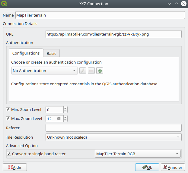 Conversion Of Wmtsxyz Raster Tiles To Terrain Dem Request In Qgis · Issue 7265 · Qgisqgis