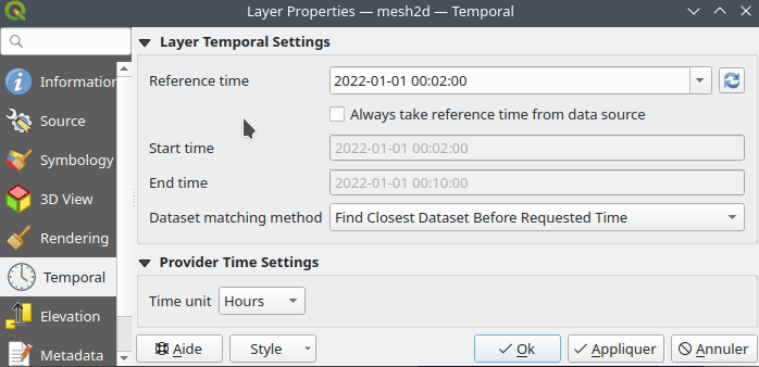 Option To Reload Mesh Layer Temporal Properties Request In Qgis · Issue 7761 · Qgisqgis