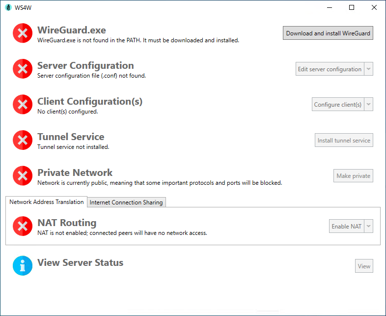 GitHub - CHANGTOU/WireGuardServerForWindows: WireGuardServerForWindows ...