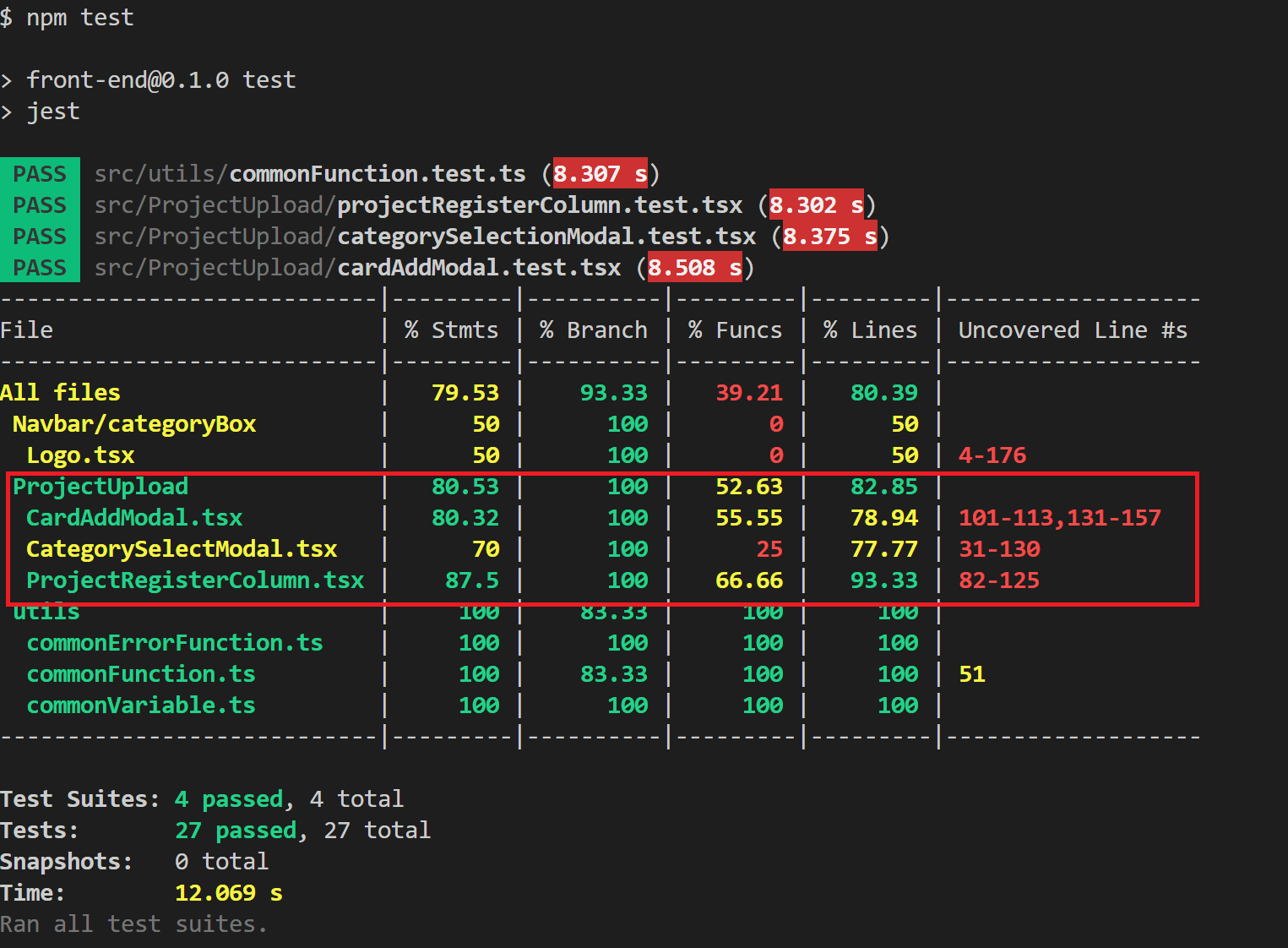 54 프로젝트 업로드 폴더 테스트 코드 작성 · Issue 54 · Start As Web Developerstumblbug Clone Coding · Github