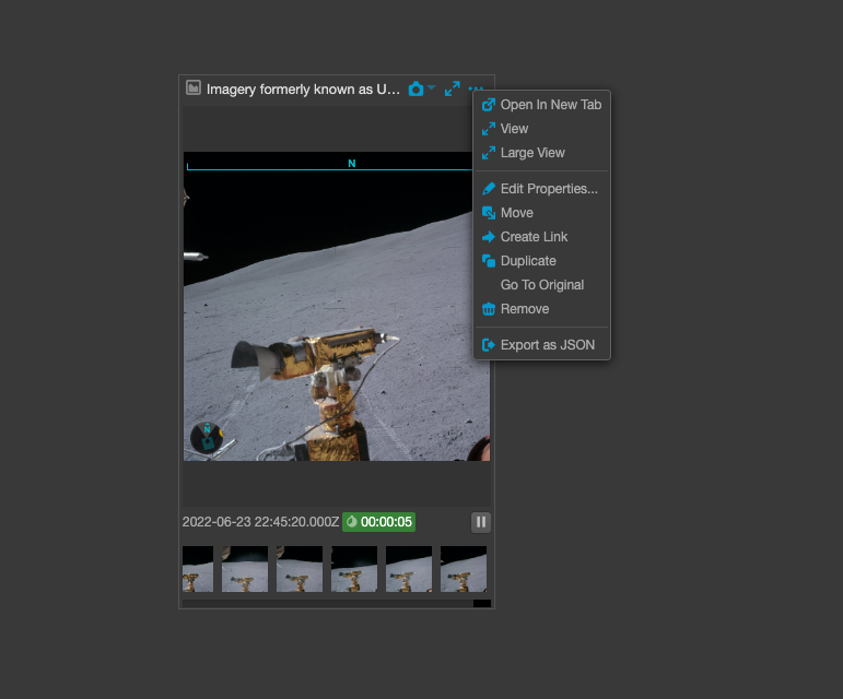 More Options menus are displaying both View and View Large action options, but shouldn't · Issue ...