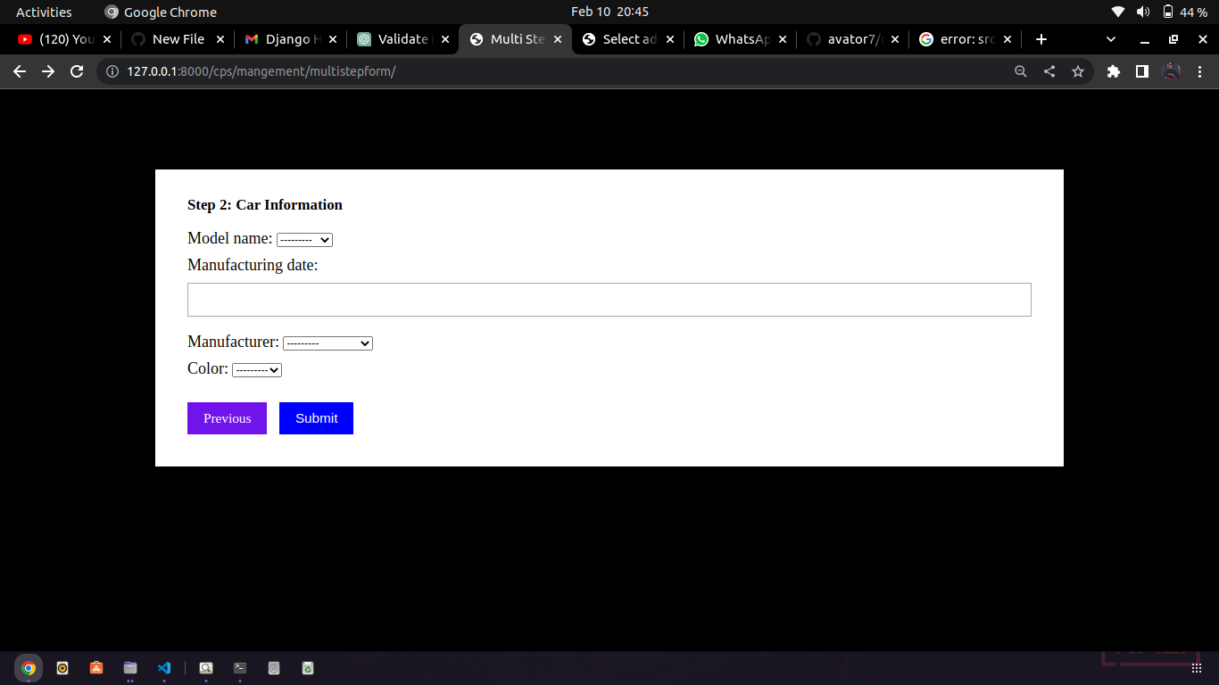 GitHub - avator7/multi_step_form_using_django_jquery