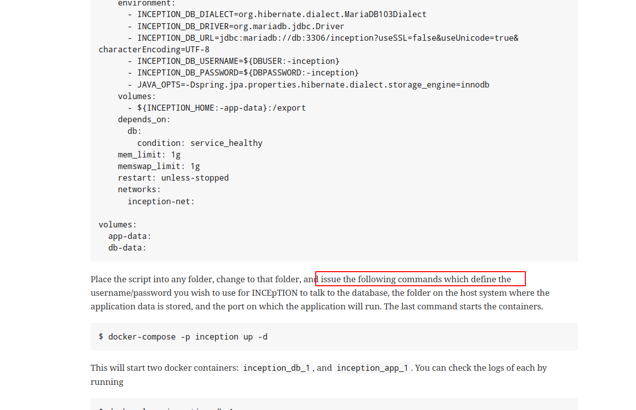 Missing commands in Admin docs · Issue #2463 · inception-project/inception · GitHub